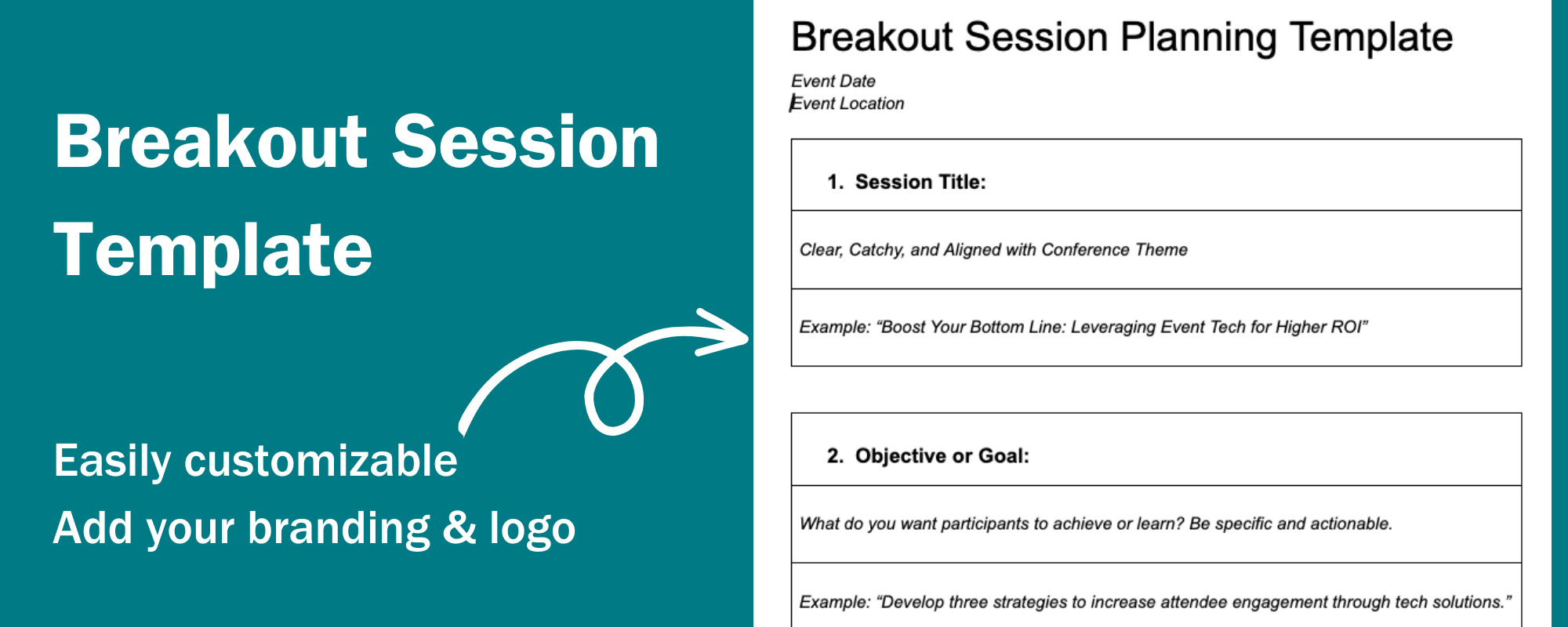 Breakout session template: how to create engaging and effective workshops.